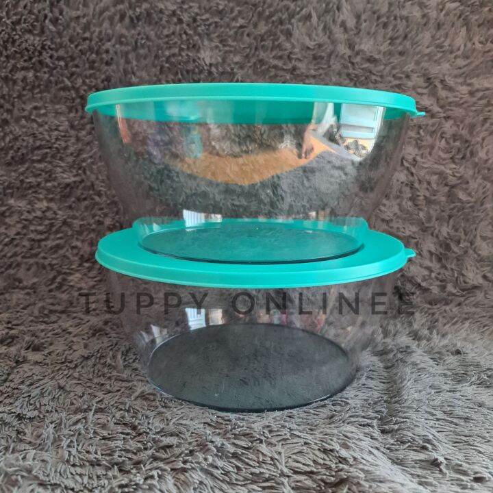Tupperware Clear Bowl 4 L (2) pcs Mangkok Kristal Tupperware | Lazada ...