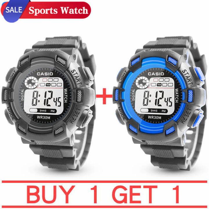 Buy 1 get 1 Men's LED Quartz Watches , Waterproof Dual Display Luxury ...