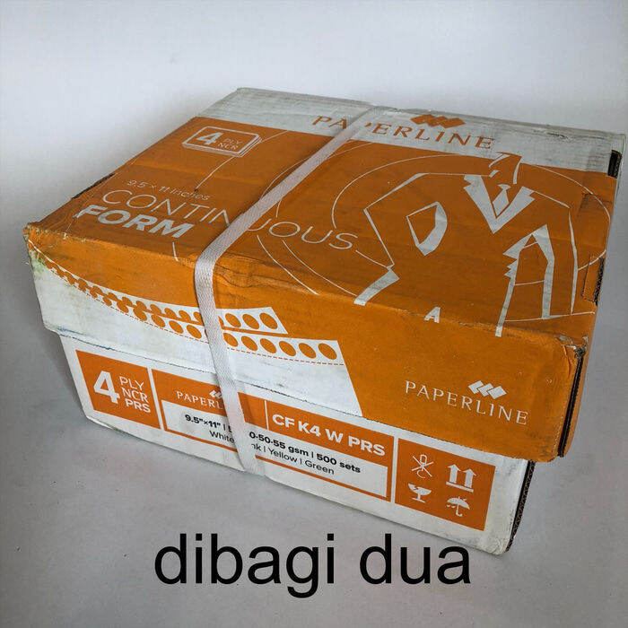 Kertas Computer CF 4 Ply NCR PRS 9.5x11 Inch 2000 Lembar (PMKH ...