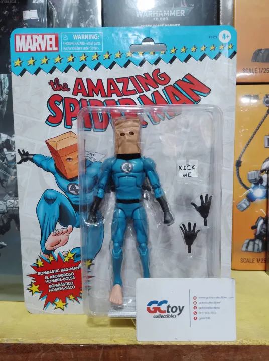 Hasbro Marvel Legends Retro Bombastic Bag-Man ( The Amazing Spiderman ...