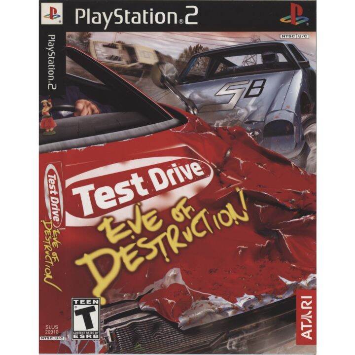 แผ่นเกมส์ Test Drive Eve of Destruction PS2 Playstation 2 คุณภาพสูง ...