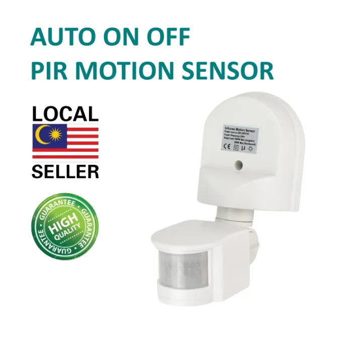 Auto On Off PIR Motion Sensor | Lazada