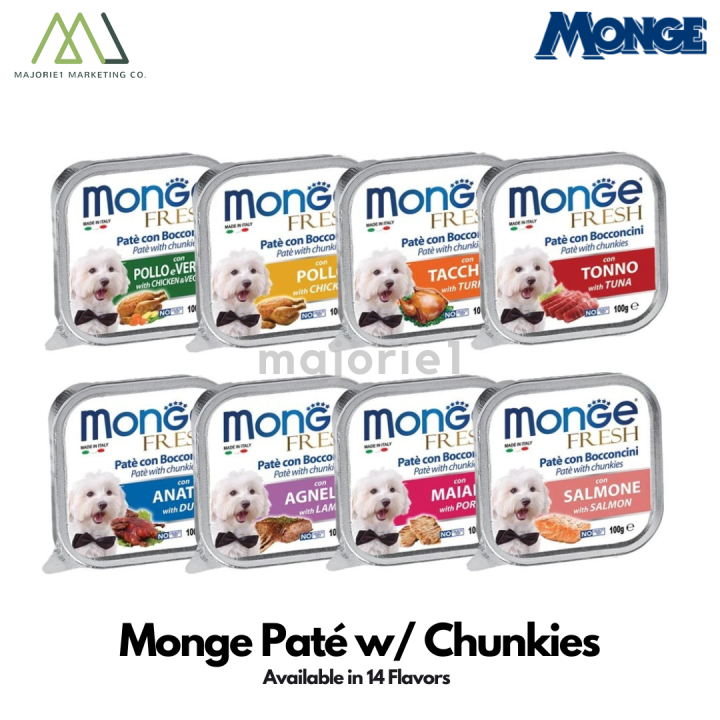 Monge Fresh / Monge Fruit Paté Wet Dog Food 100g | Lazada PH
