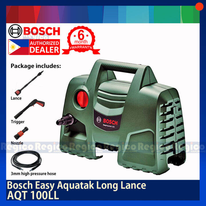 BOSCH AQT 100LL 100 Bar Easy Aquatak with Long Lance Pressure Washer ...
