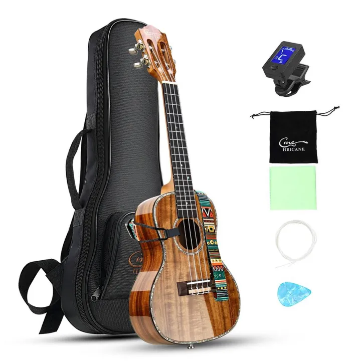 Hricane Concert Koa Professional Ukulele Glossy Finished | Lazada.co.th