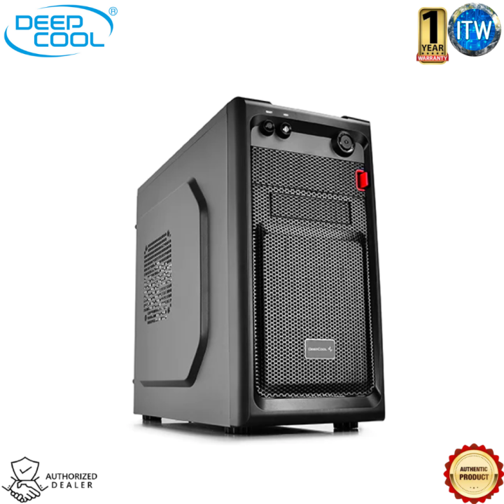 Deepcool Smarter Micro-ATX PC Case Black - Supports MICRO ATXMINI-ITX ...