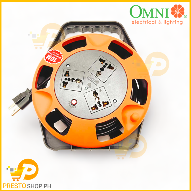 OMNI Universal Extension Wheel 10A 250V~2500W 10m WEW-10M/U | Lazada PH