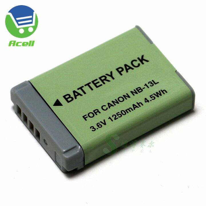 NB-13L NB13L Battery For Canon Powershot G5X G9X G7X Mark II G1X G7X Mark III Powershot SX740 ...