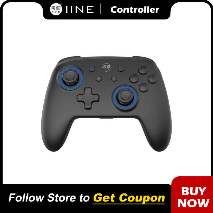IINE Samurai Black Controller Wake Up Wireless Bluetooth Auto-Fire Pro ...