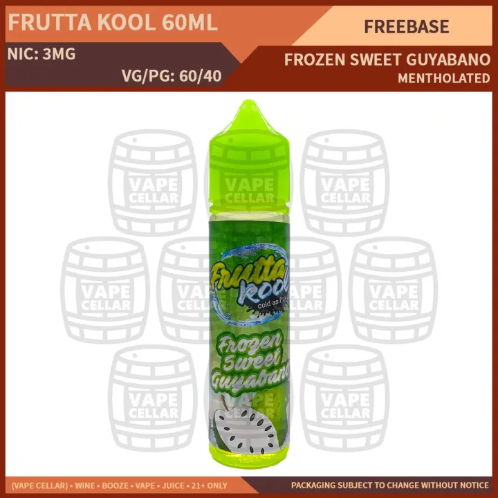 【Ready Stock】 Frutta Kool 60ML (3MG) | Vape Juice E Liquids | Lazada PH