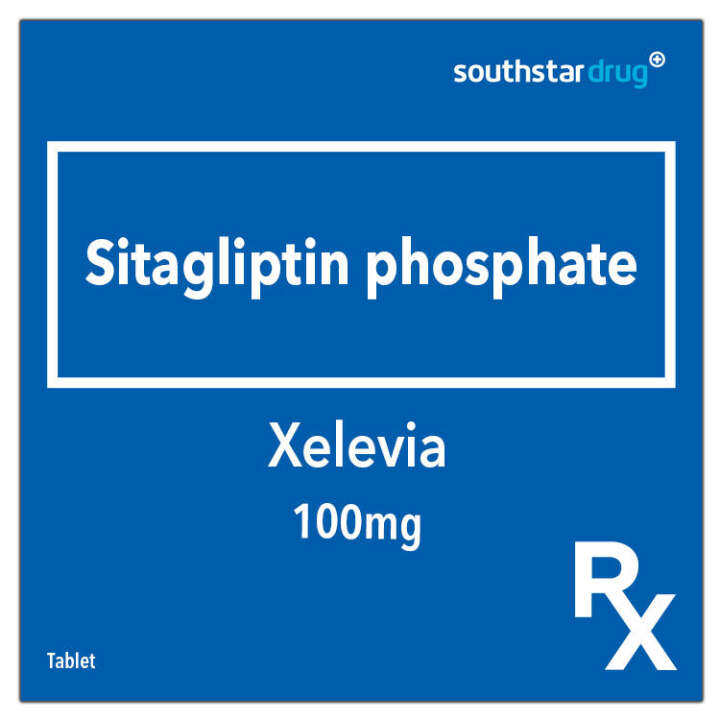 Rx: Xelevia 100mg Tablet | Lazada PH