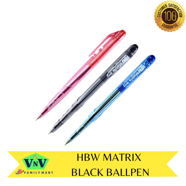 HBW matrix black ballpen per piece | Lazada PH