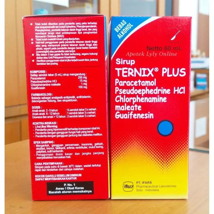 Ternix Plus Syrup 60 ml | Lazada Indonesia