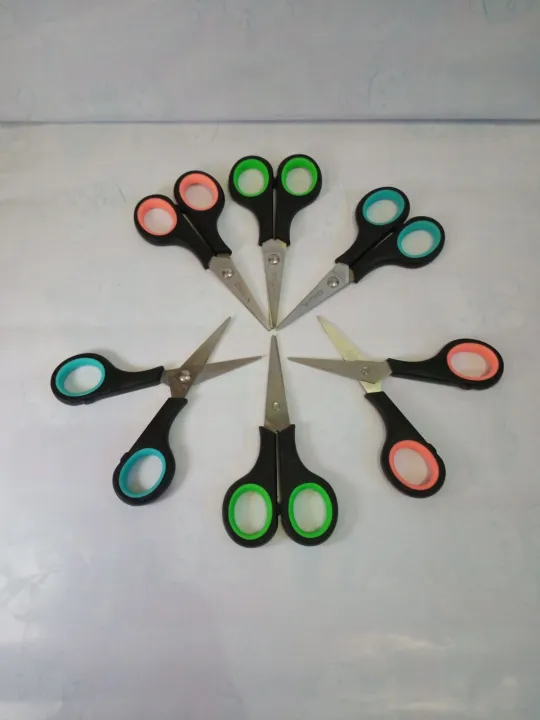 24 pcs - ( 2 lembar ) VT 706 -2 lusin gunting tanggung, Gunting kertas ...