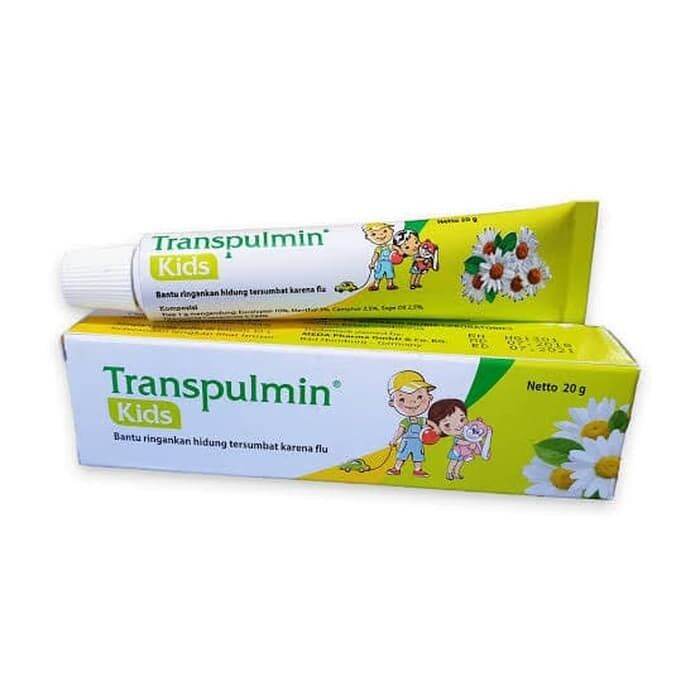 TRANSPULMIN KIDS 10 GR Balsam Bayi Anak/Meringankan Hidung Tersumbat ...