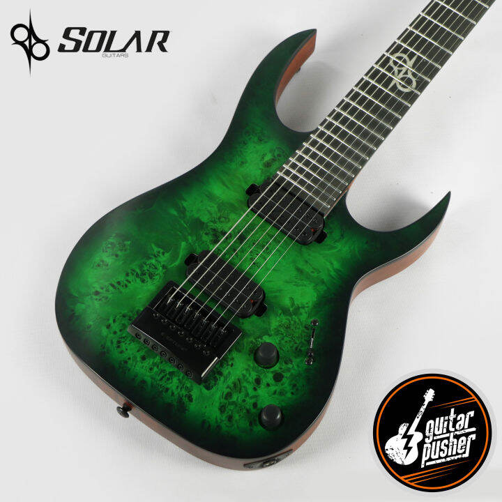 Solar Guitars S1.7LB Lime Burst Matte 7-String Electric Guitar | Lazada PH