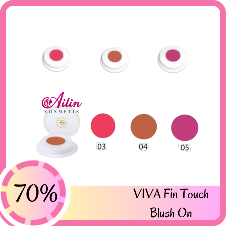 VIVA Fin Touch Blush On / Perona Pipi | Lazada Indonesia
