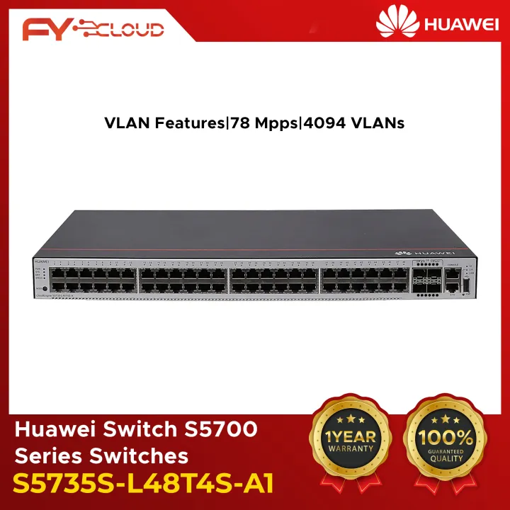 Huawei Switch|Huawei S5700 Series Switches|S5735S-L48T4S-A1|104 Gbit/s ...