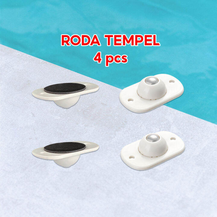 MD-C240 Roda Kecil Tempel Tambahan 4IN1 Roda Tempel Universal Roda ...