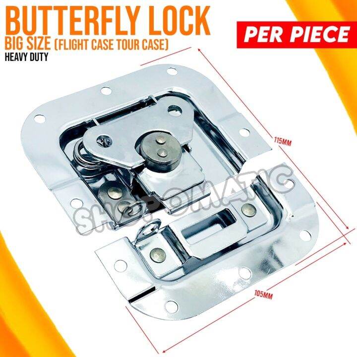 Big Butterfly Latch Lock Flight Case Tour Case | Lazada PH