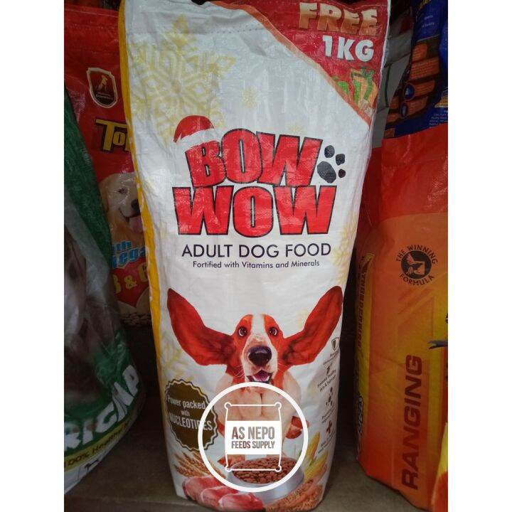 All dogs general Bow Wow Dog Food Adult (20 kg) | Lazada PH