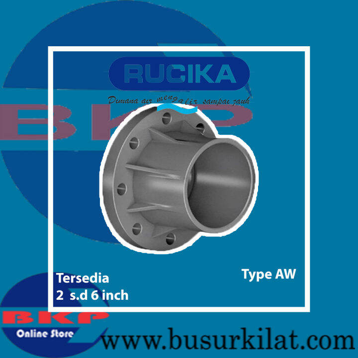 Flange Socket Pvc Rucika 2 1/2 Inch Type AW / Fitting Pipa / Sambungan ...