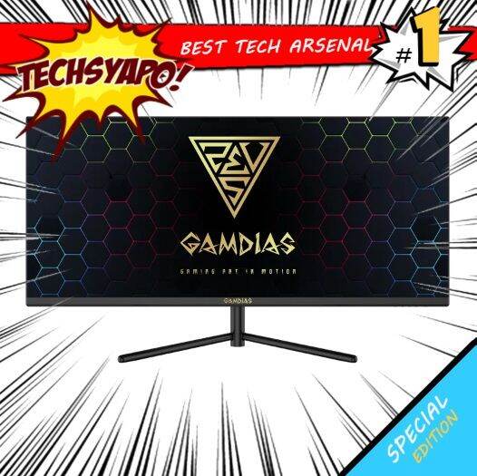 GAMDIAS APOLLO DHD35F 35″ 3440×1440 VA 1440P 1MS MPRT Ultrawide Gaming ...