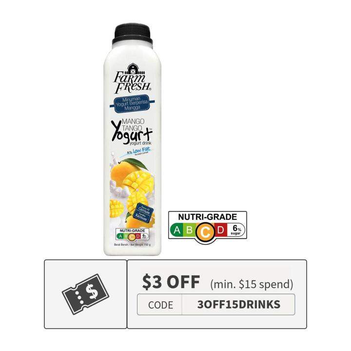 FarmFresh Mango Tango Fresh Yogurt Drink 700ML | Lazada Singapore