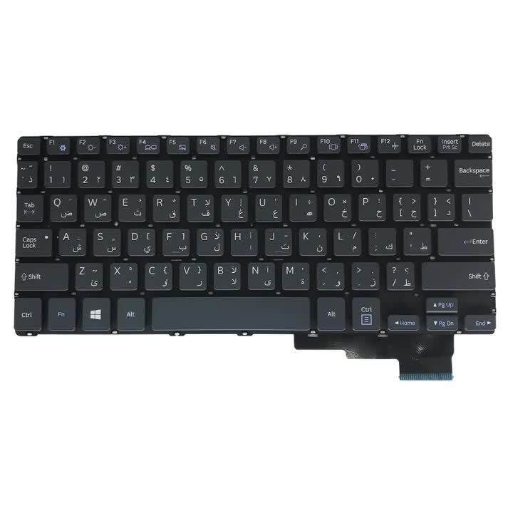 Replacement keyboards for Galaxy Book 2 NSK mx0pn GR GE German FS ...