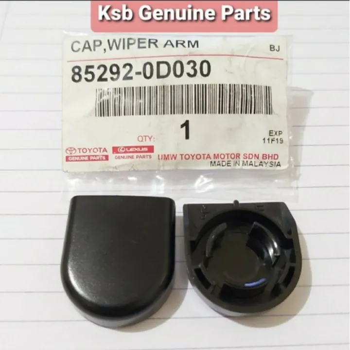 Black Wiper Arm Cap Replacement Car Accessories for Toyota Fortuner ...