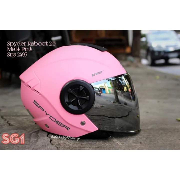 Spyder REBOOT 2 OPEN FACE WITH FREE CLEAR LENS.. | Lazada PH