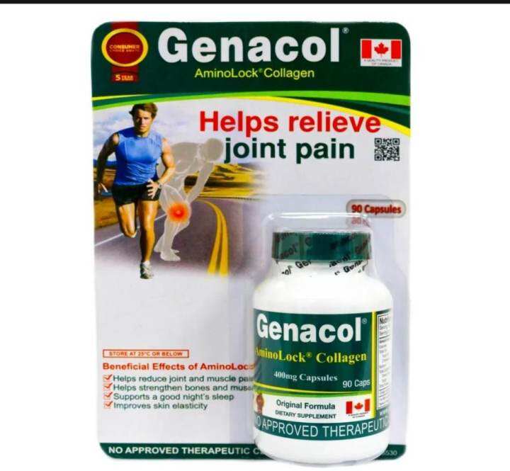 Genacol AminoLock Collagen 400mg 90 Capsules | Lazada PH