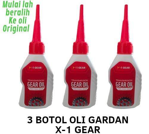 3 BOTOL OLI GARDAN X 1 120 ML COCOK UNTUK SEMUA JENIS MOTOR METIC ...