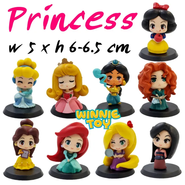 Model princess โมเดล เจ้าหญิง ดีสนีย์ 9 แบบ | Lazada.co.th
