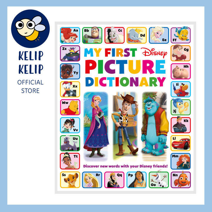 Disney My First Picture Dictionary 900 English Words for Kids to Learn ...