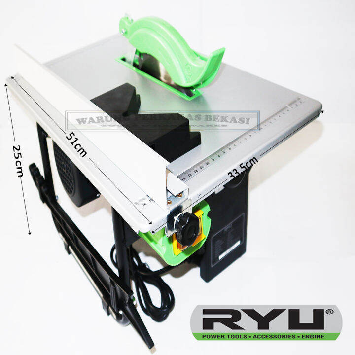 Ryu Tekiro Mesin Table Saw 8" Gergaji Listrik Meja Duduk 8 Inch RTS8 ...