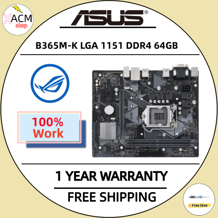 Used For ASUS PRIME B365M-K Used original motherboard Socket LGA 1151 DDR4 B365 Desktop ...