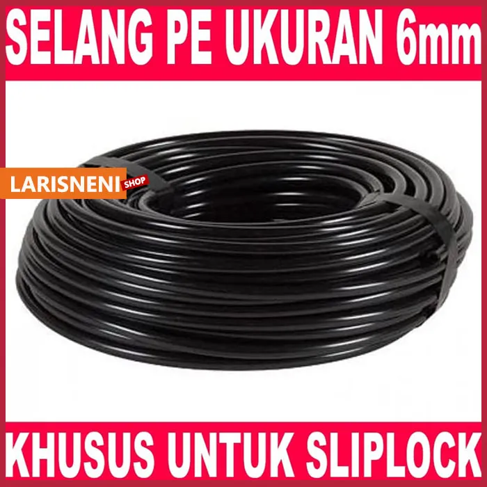 Selang PE 6mm 50M Untuk Keperluan Misting / Siram Tanaman | Lazada ...