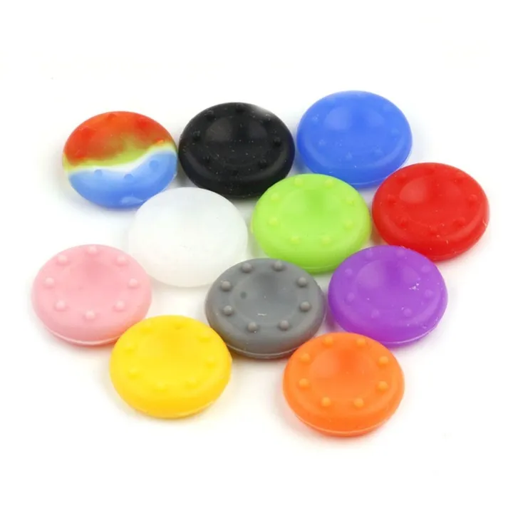 Joystick Rocker Silicone Rubber Covers Cases Caps for Playstation PS4 ...