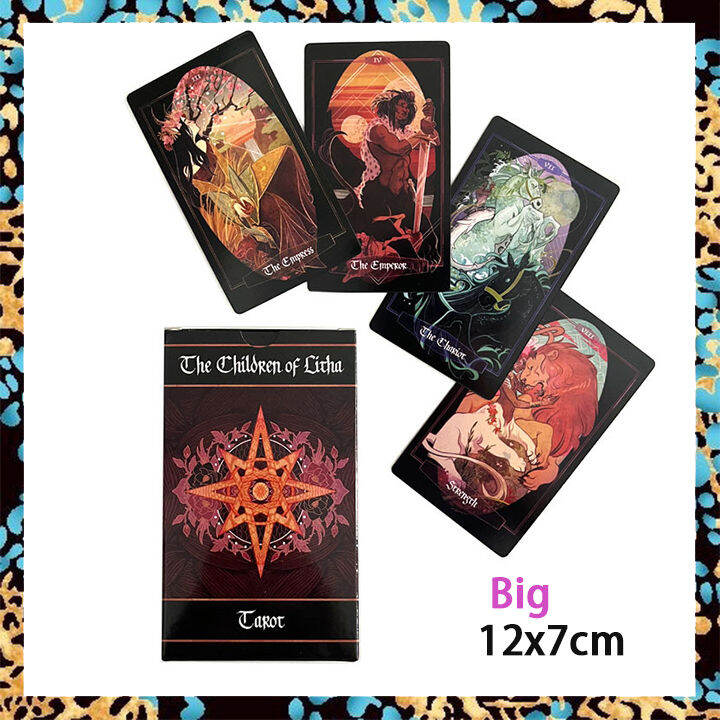 The Children Of Litha Tarot ไพ่ทาโรต์ | | ขนาดมาตรฐานใหญ่12X7ซม. ...