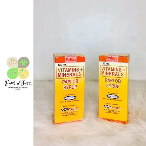 (Bundle of 2) Papi OB Syrup 120 ml ***for pregnant dogs*** | Lazada PH