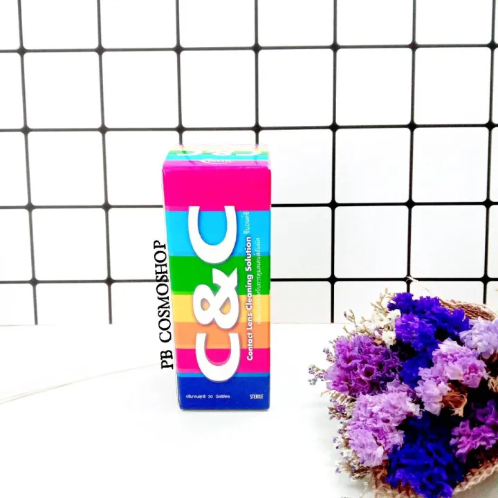 Candc Contact Lens Cleaning Solution 30ml น้ำยาล้างคอนแทคเลนส์ Lazada