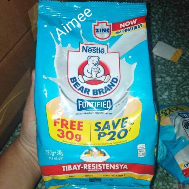 Nestle Bear Brand Powdered Milk 320g Lazada