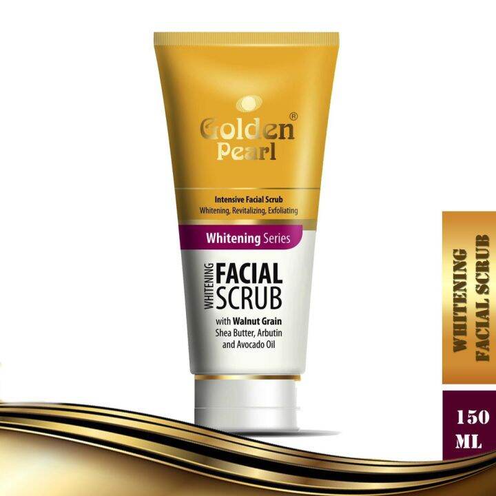 GOLDEN PEARL Facial Scrub With effective Cleansing System 150ML | Lazada