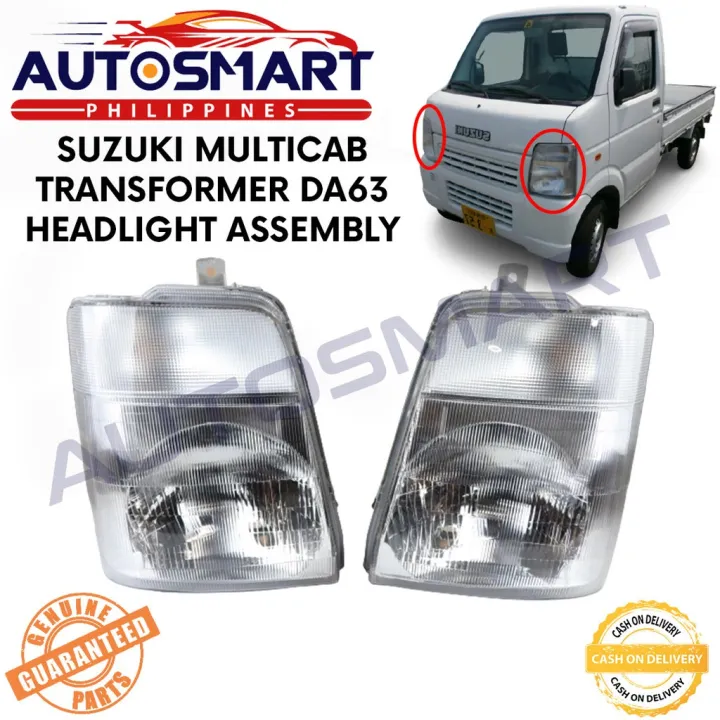 【Cash sa paghahatid】 Suzuki Multicab DA63 Headlight Assembly | Lazada PH