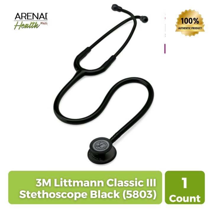 3M Littmann Classic III Stethoscope Black (5803) | Lazada PH