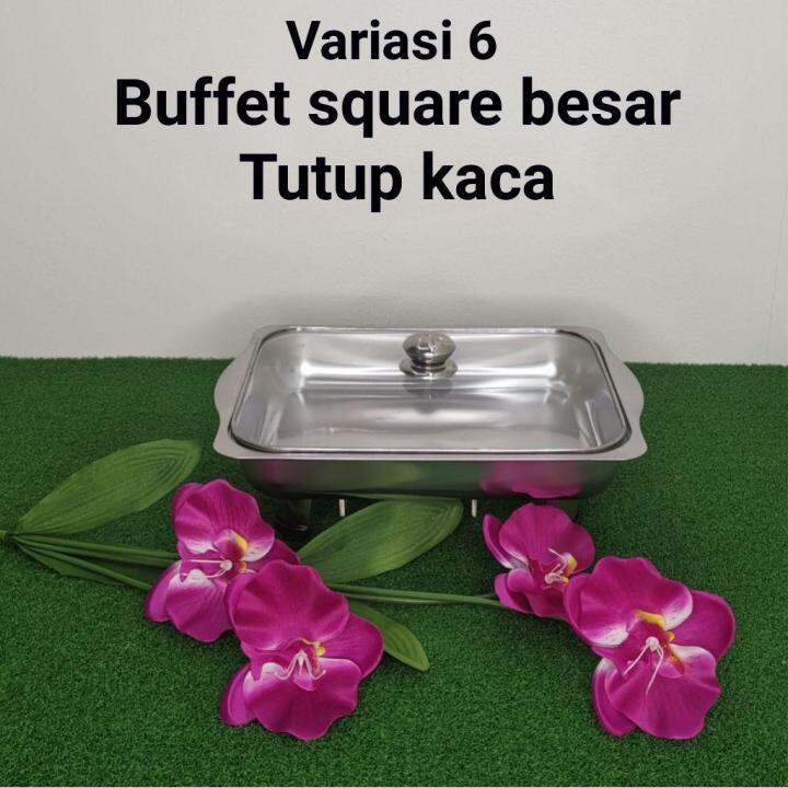 BUFFET TRAY RAYA STEEL SET 3 | Lazada