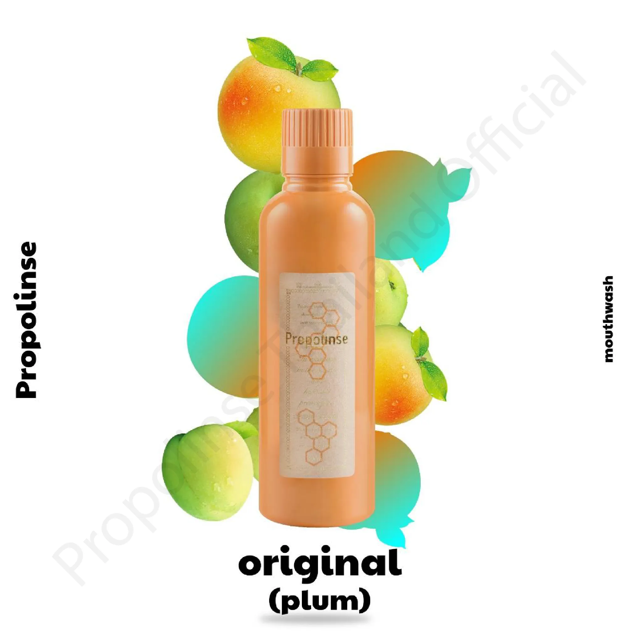 Propolinse Original Mouthwash 600ml Pack 2 น้ำยาบ้วนปากโพรโพลินส์ แพค ...