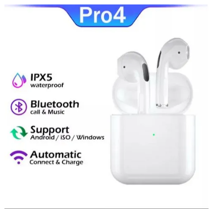 billbill Rree case TWS Pro 4บลูทูธ5.0หูฟังไร้สาย TWS Earburds กีฬาในหู ...