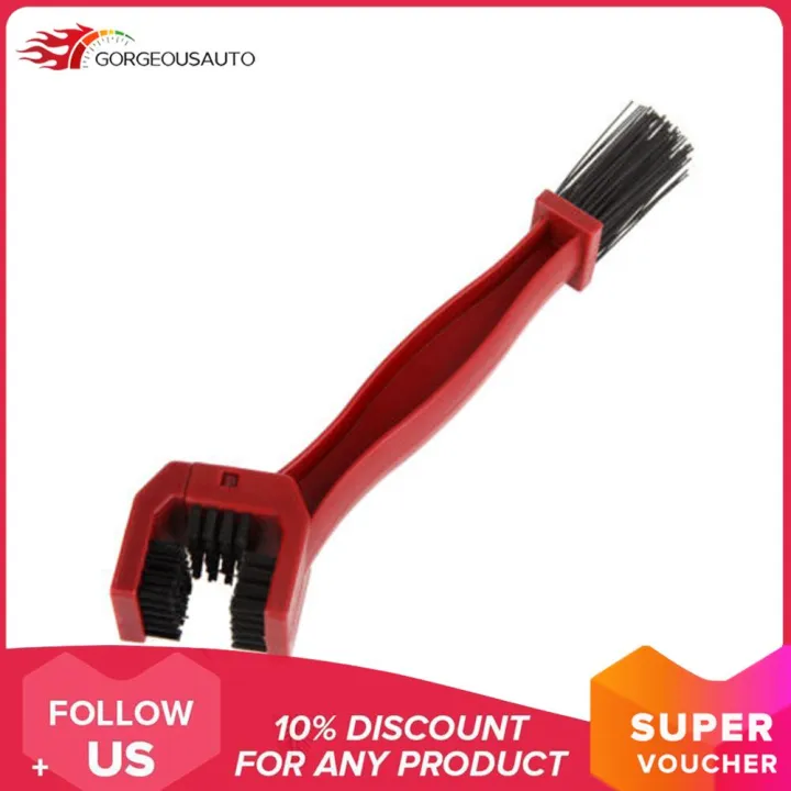 มอเตอร์ไซด์การขี่จักรยานทำความสะอาดเครื่องมือเฟืองแปรงลาย Grunge ...